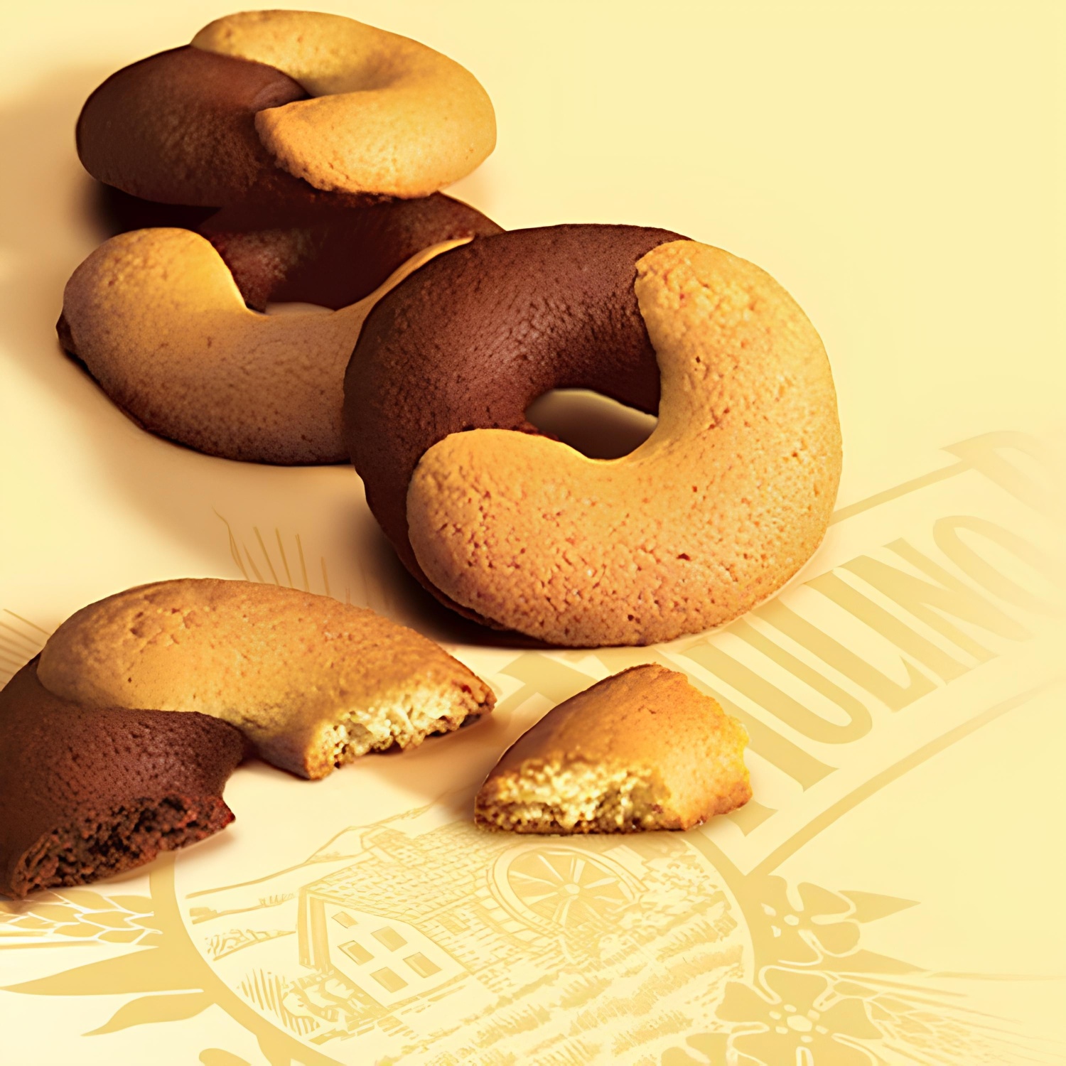 Abbracci Mulino Bianco – 350g | Cocoa & Cream Italian Biscuits