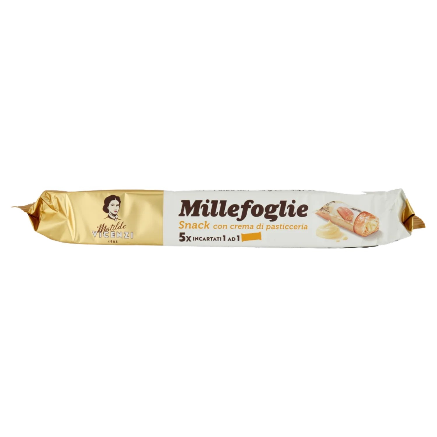 Millefoglie Pasticcera Cream Minisnack 125g – Italian Pastry