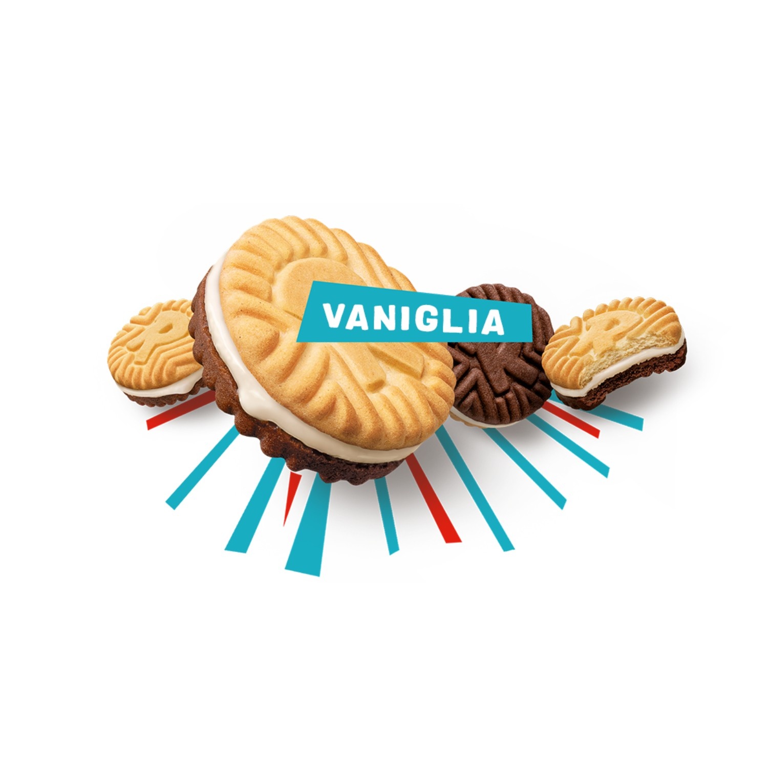 Ringo Vanilla Cookies in Tube 165g - Delicious Vanilla Treat