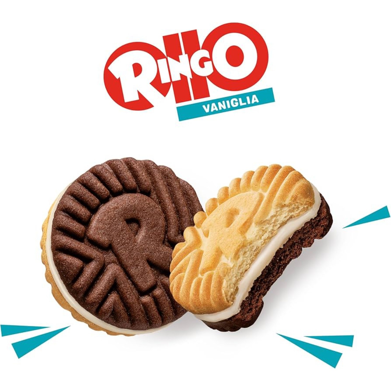 Ringo Vanilla Cookies in Tube 165g - Delicious Vanilla Treat