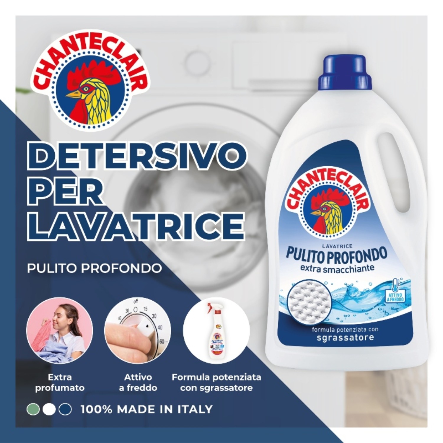 Chanteclair Laundry Lavatrice Pulito Profondo 1260ml