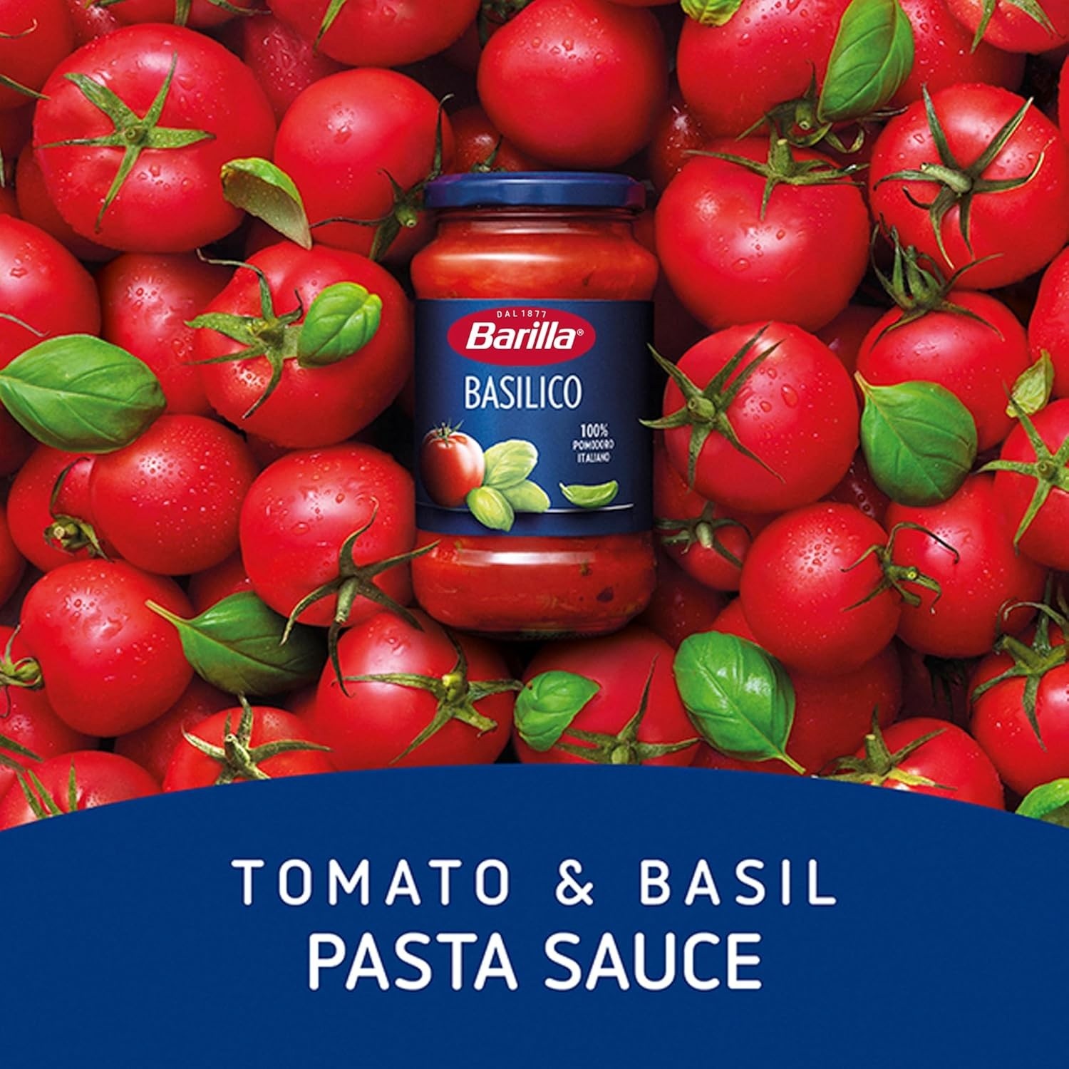 Barilla Basilico Pasta Sauce – 400g Tomato & Basil