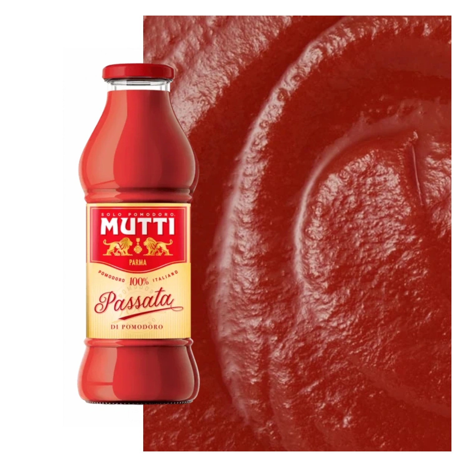 Mutti Passata Tomato 700ml - Premium Italian Tomato Purée