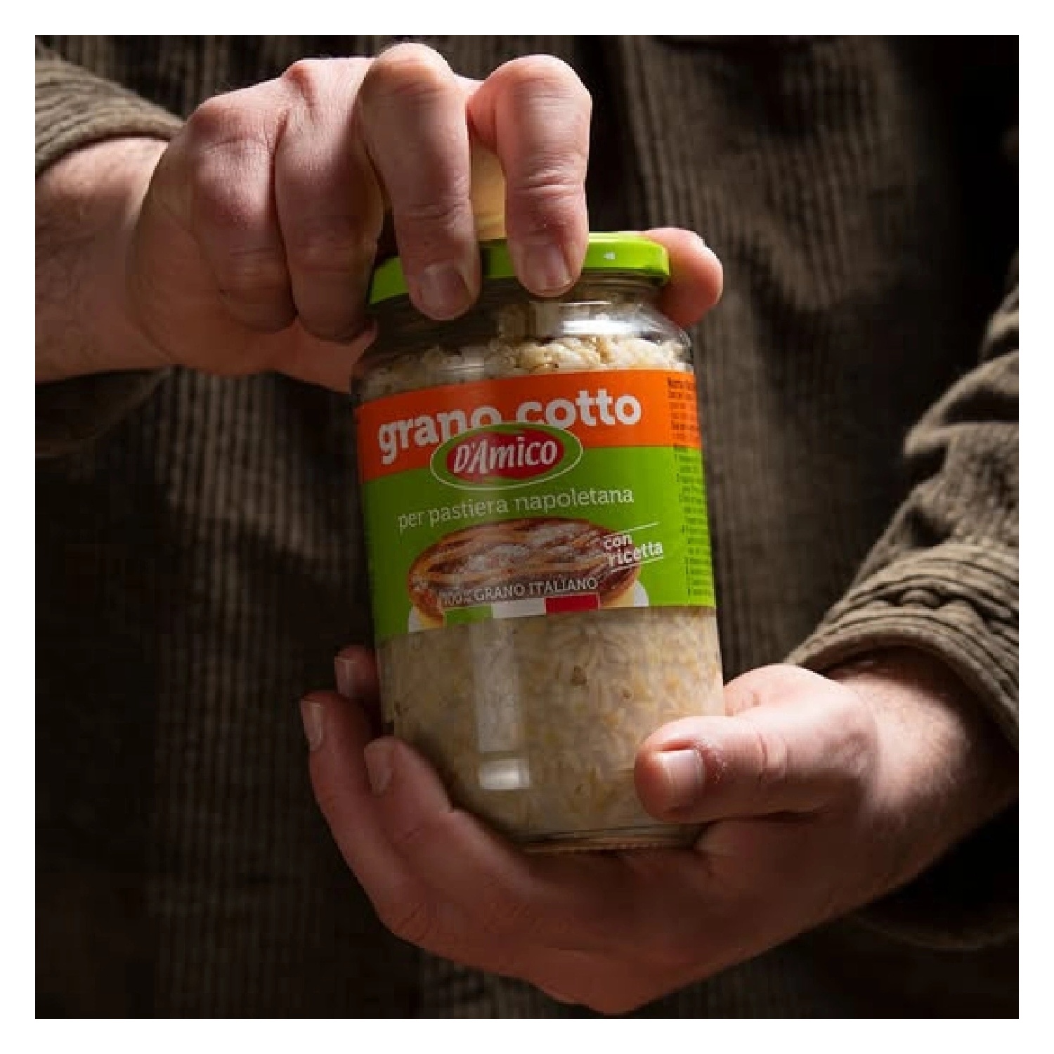 Cooked Wheat Grains ( Grano Cotto ) for Pastiera Napoletana Pie - 580g