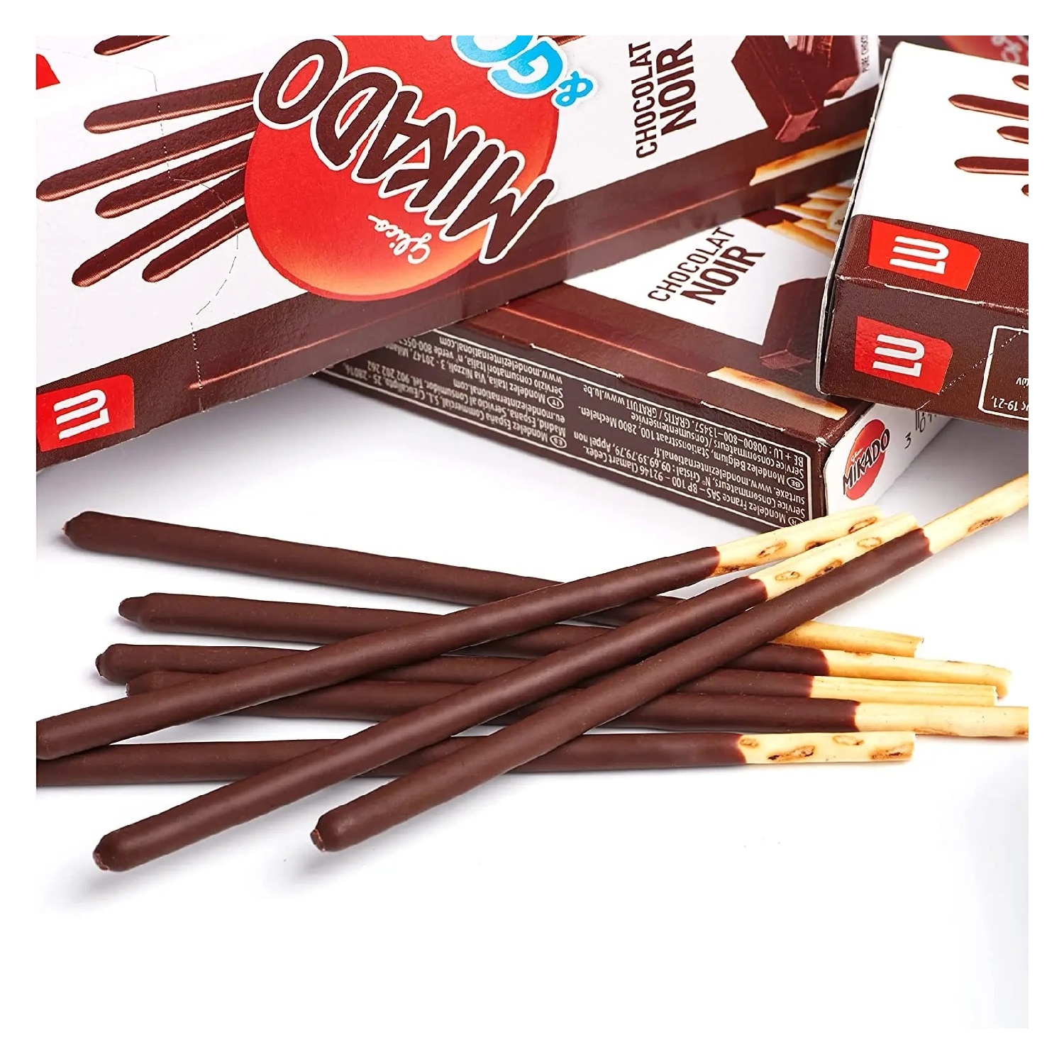 Mikado Dark Chocolate Biscuits 39g – Pocket Pack