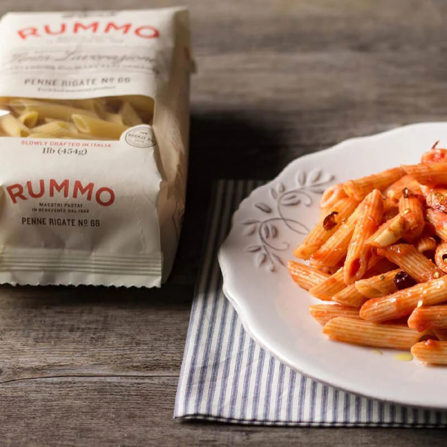 Rummo Penne Rigate N°66 - Perfect for Sauces